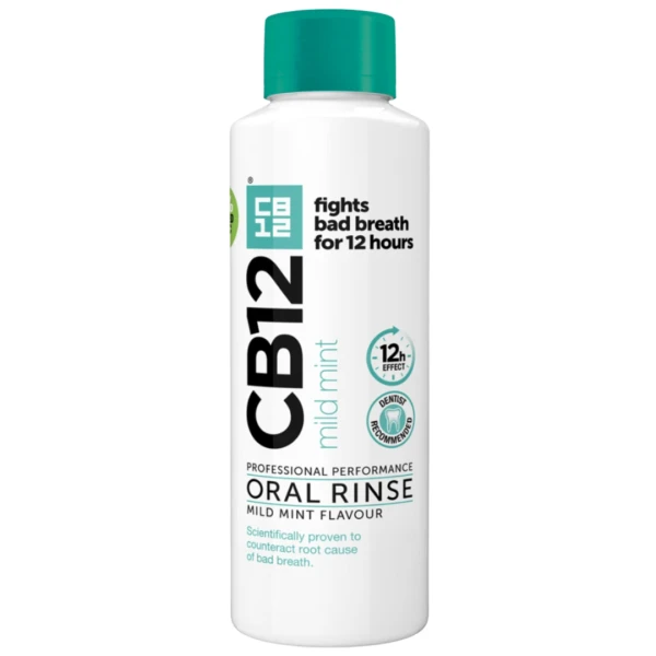 CB12 Mouthwash: 12 Hour Fresh Breath & Instant Confidence