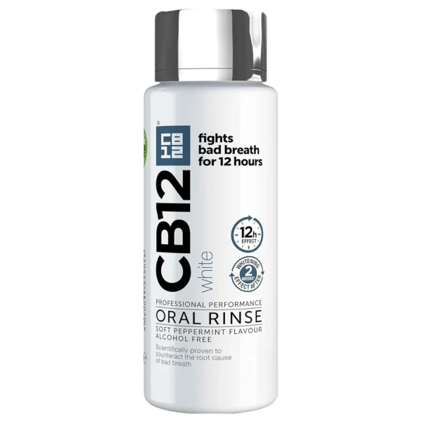 CB12 White: 12h Fresh Breath Plus Whitening in 2 Weeks